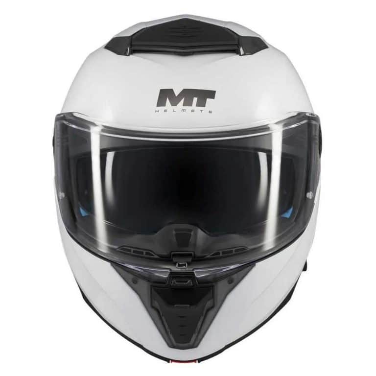 CASCO MODULAR MT-ATOM 2 SV PURE A0 BLANCO BRILLO - Estilo Moto